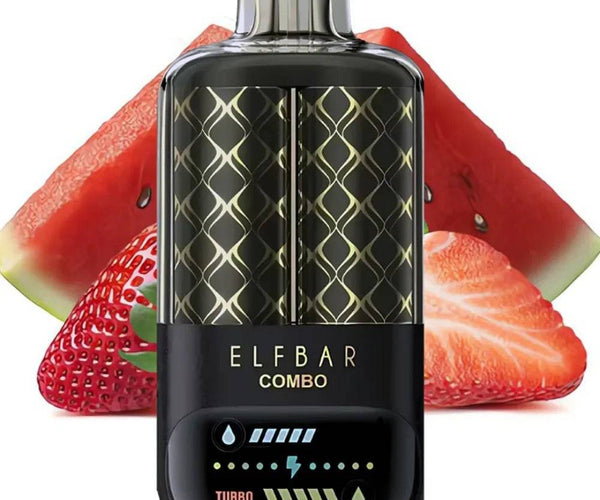 Elf Bar Combo 25000 - Watermelon Strawberry Vape | USB-C, 25000 Züge